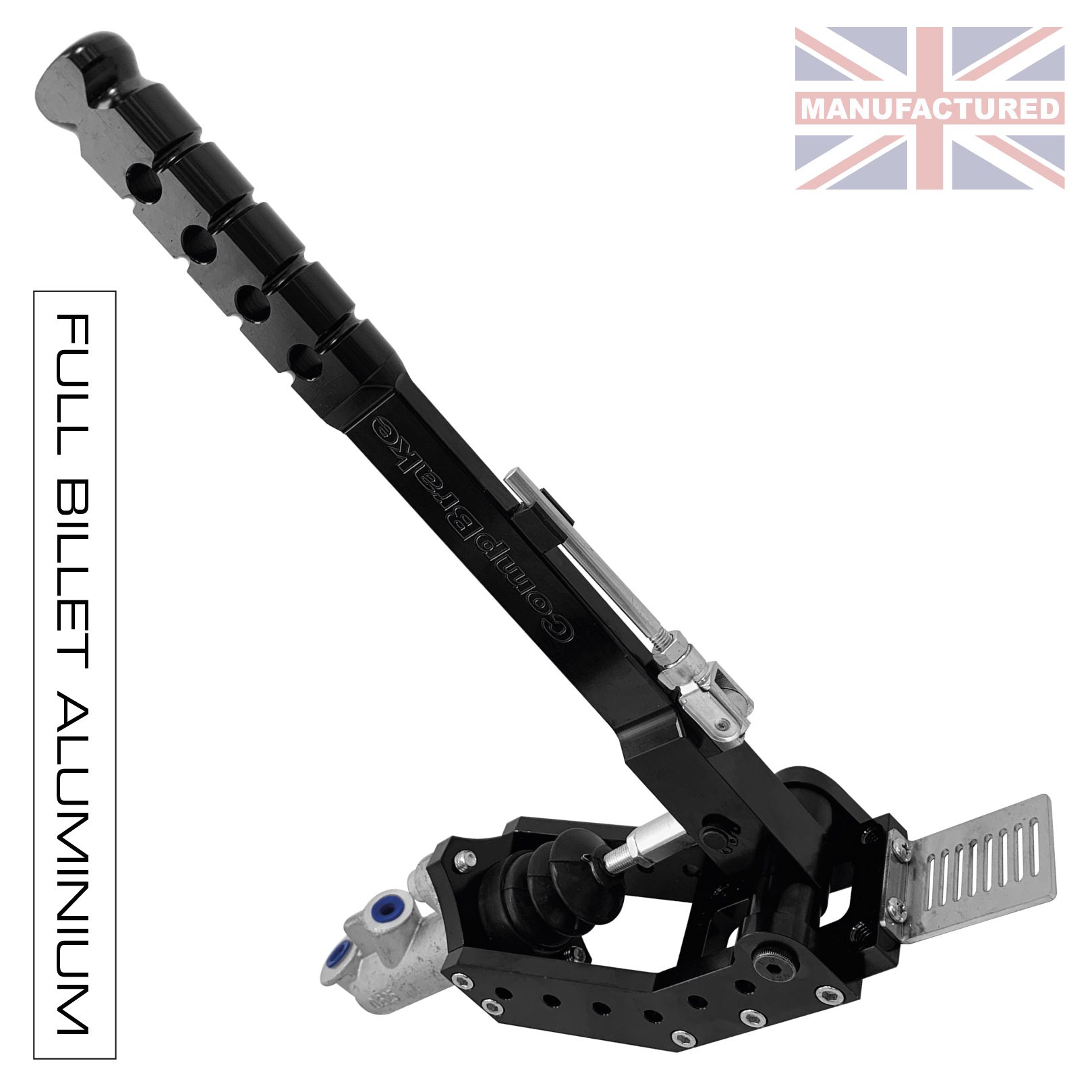 300MM PREMIER-PRO VERTICAL [FULL-BILLET ALUMINIUM] HANDBRAKE – REMOTE ...