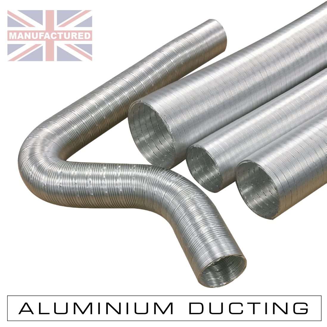 Flexible Aluminium Ducting [89mm Diameter] - CompBrake
